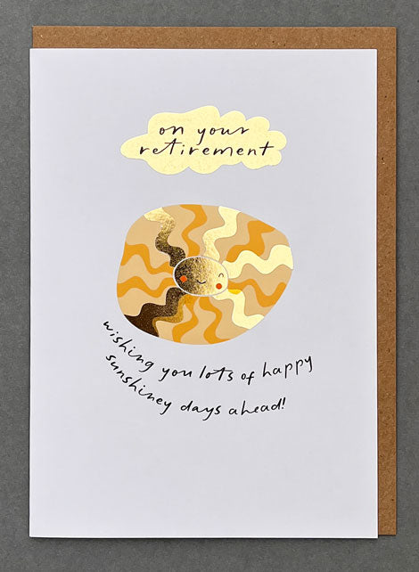 SS41 Retirement Sunshine – Pink Pig Cards